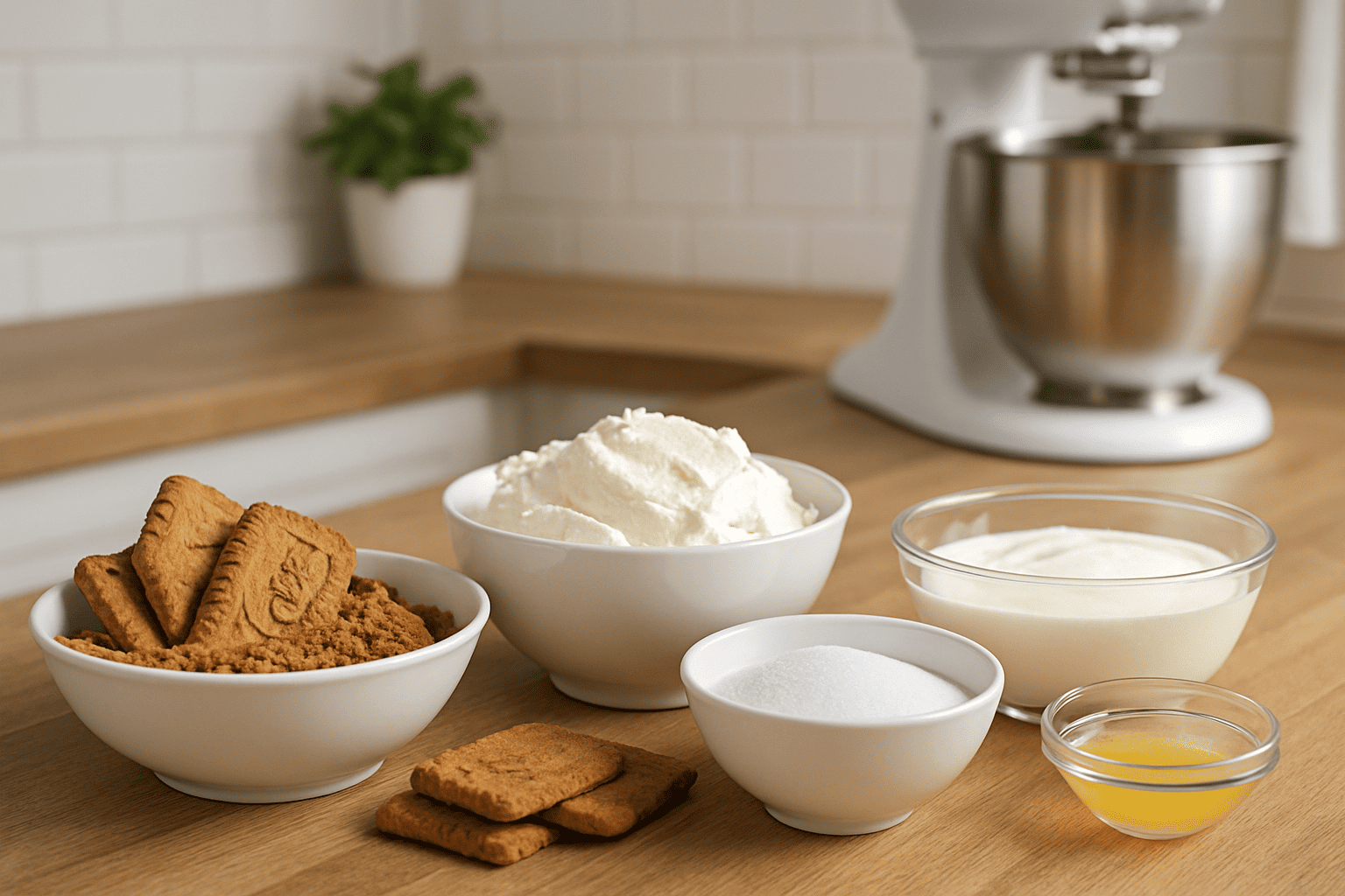 Cheesecake au Spéculoos, Sans cuisson, texture fraîche – Les recettes ...