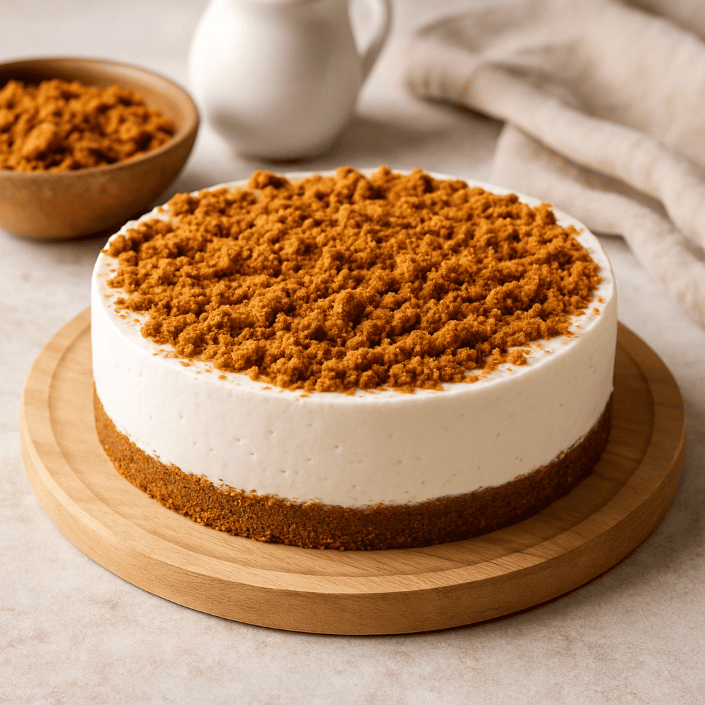 Cheesecake au Spéculoos, Sans cuisson, texture fraîche – Les recettes ...