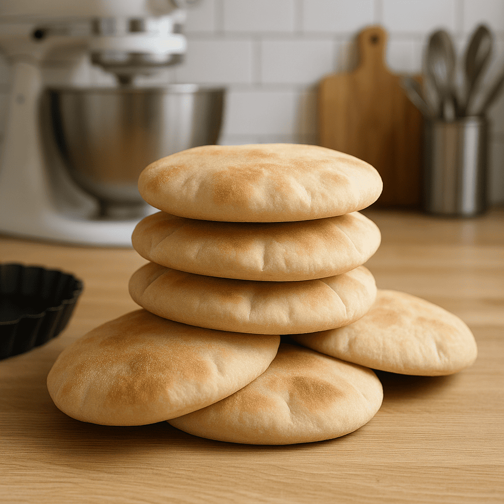 Pain Pita Maison – Pâte simple et cuisson rapide – Les recettes de La ...