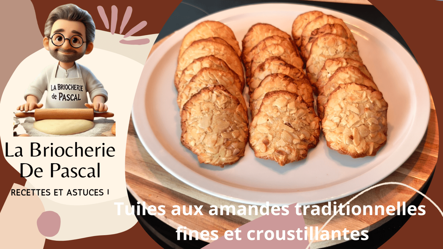 Tuiles aux amandes traditionnelles – fines et croustillantes – Les ...